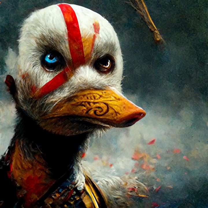 Duck Of War - PencilMover - Digital Art & AI, Animals, Birds, & Fish ...