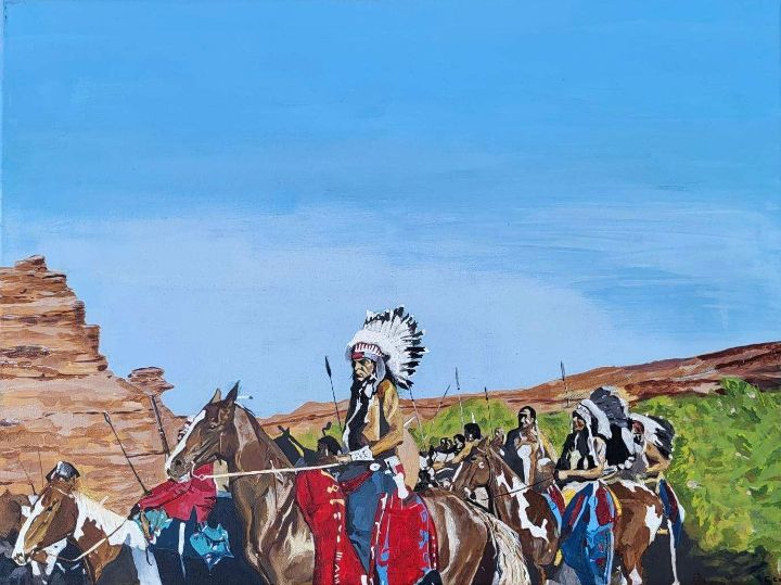Western Art - Cox - Paintings & Prints