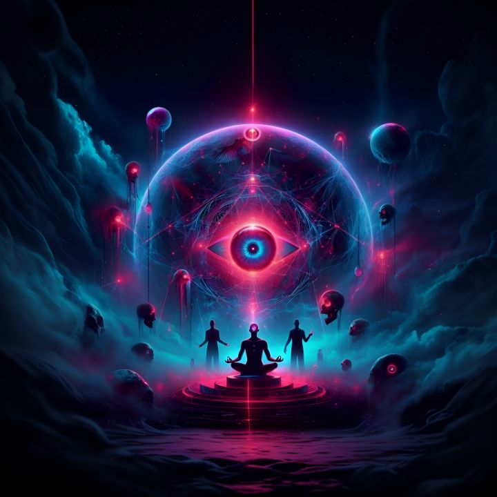 Eye of the Cosmos - 3RD EYE OPEN - Digital Art & AI, Fantasy ...