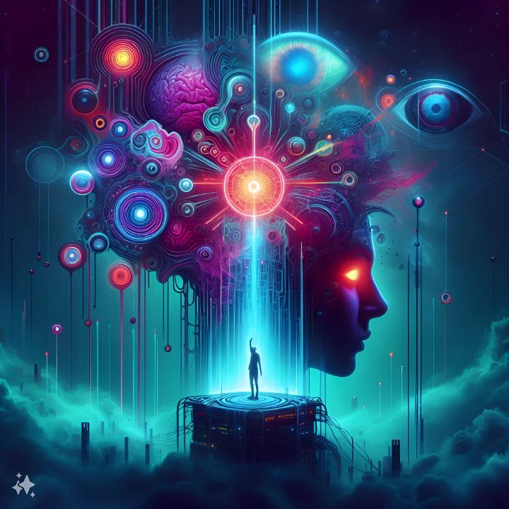 Convergence of Mind and Cosmos - 3RD EYE OPEN - Digital Art & AI ...