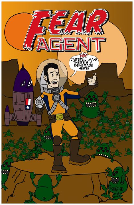 Fear Agent - Doodles Handlon - Drawings & Illustration, Entertainment ...