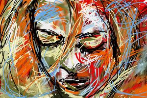 The delightful passer-by - Ofey - Paintings & Prints, People & Figures ...