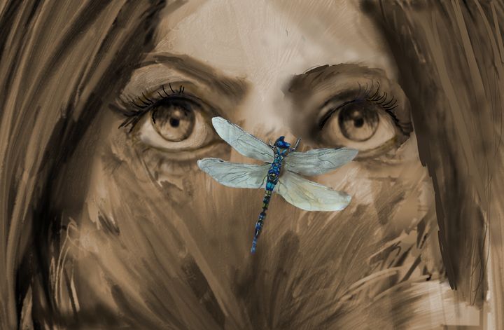 The delightful passer-by - Ofey - Paintings & Prints, People & Figures ...