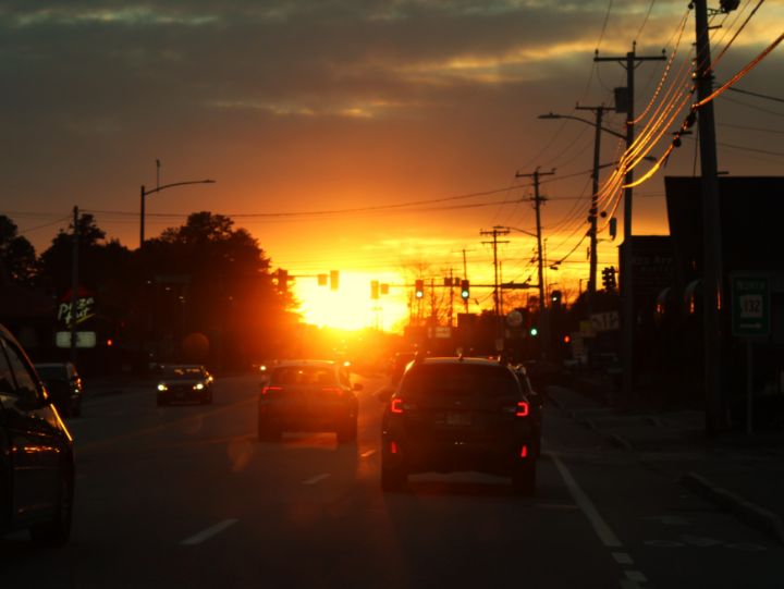 Bright City Traffic Sunset - Arbitrary Ginger Photography - Photography ...