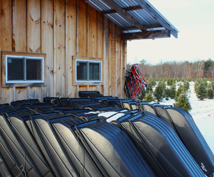 Tree Farm Sled Shed - Arbitrary Ginger Photography - Photography ...