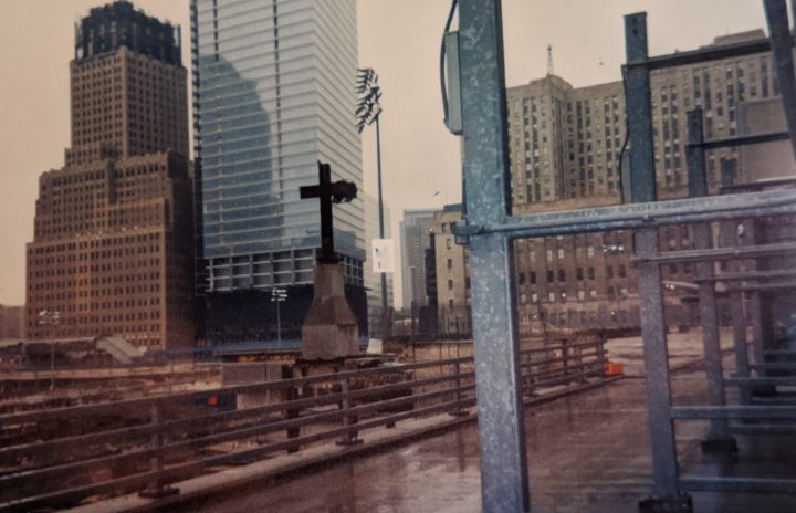 Polaroid 9/11 Ground Zero Cross - Arbitrary Ginger Photography ...