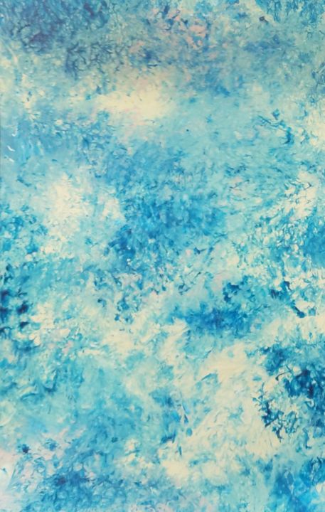 Blue Dreams - Remote Art - Paintings & Prints, Abstract, Other Abstract ...