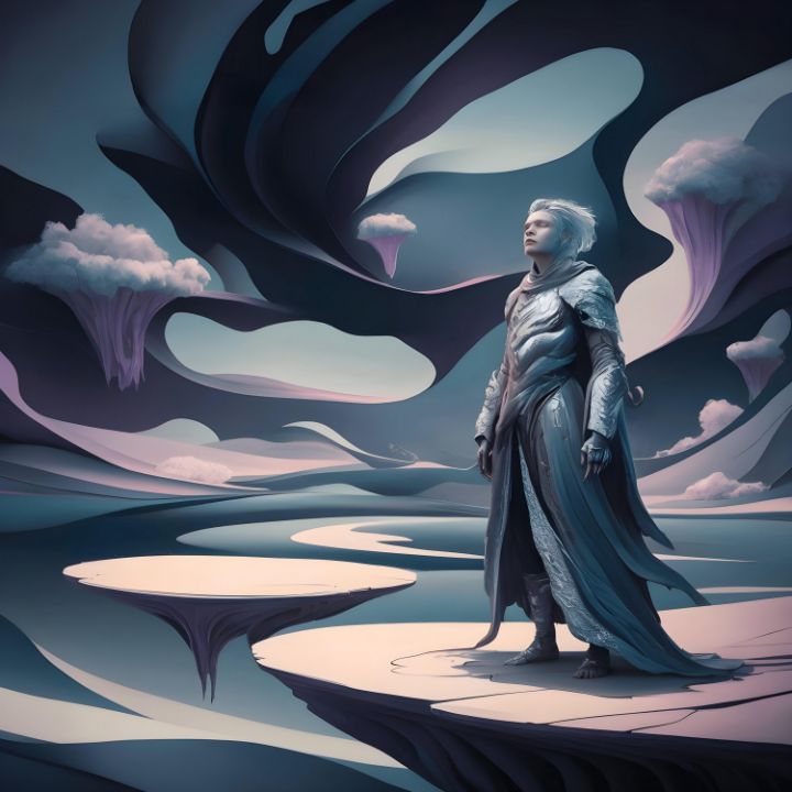 Ethereal Wanderer - Tellerarts by TH - Digital Art & AI, Fantasy ...