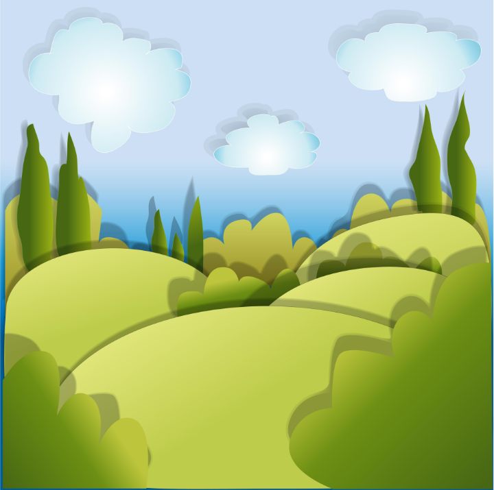 Field and Meadow Illustration - Karya Langit - Drawings & Illustration ...