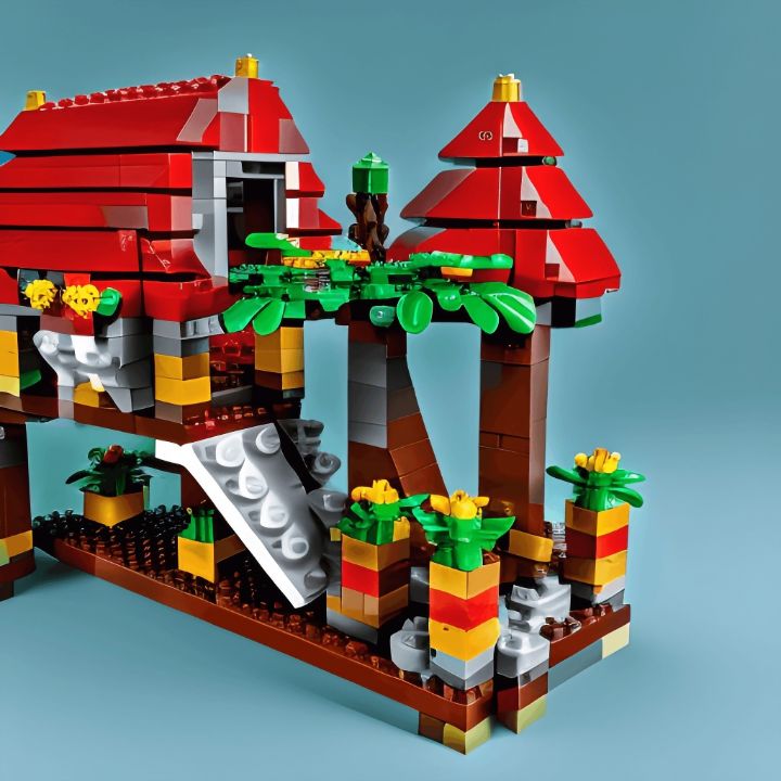 LEGO Tree House - Karya Langit - Digital Art & AI, Childrens Art, Toys ...