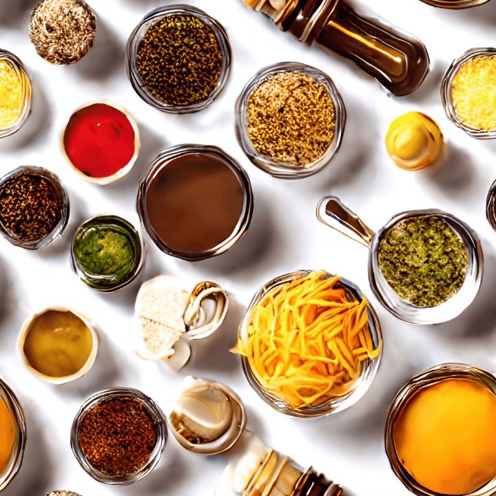 Food Condiments Illustration - Karya Langit - Digital Art & AI, Food ...