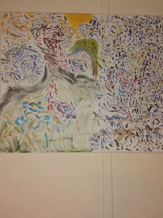 Woke!!! - My Perception... - Paintings & Prints, Abstract, Irregular ...