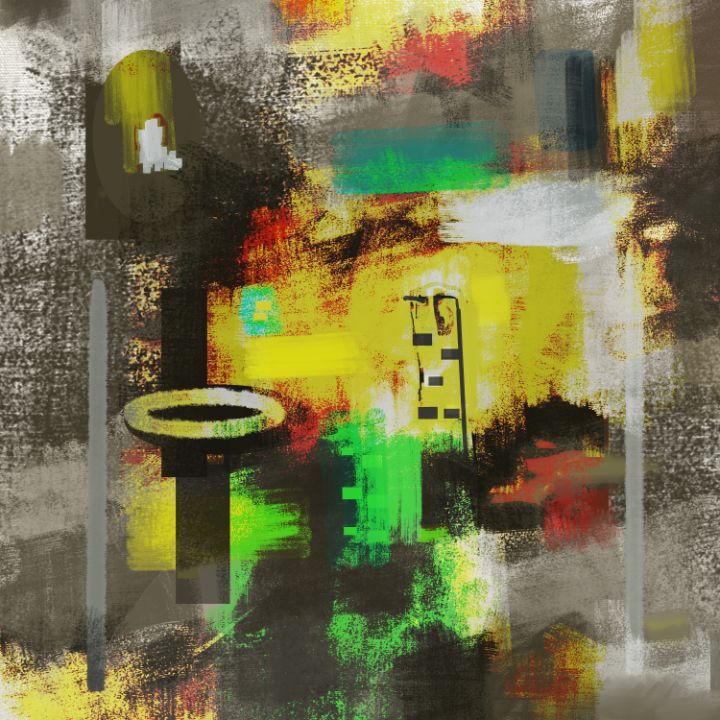 Emergence from Chaos - AbstraArt Gallery - Paintings & Prints, Abstract ...