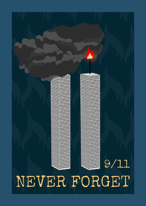 9/11 Never Forget (September 11) v1 - Kadaga - Digital Art & AI ...