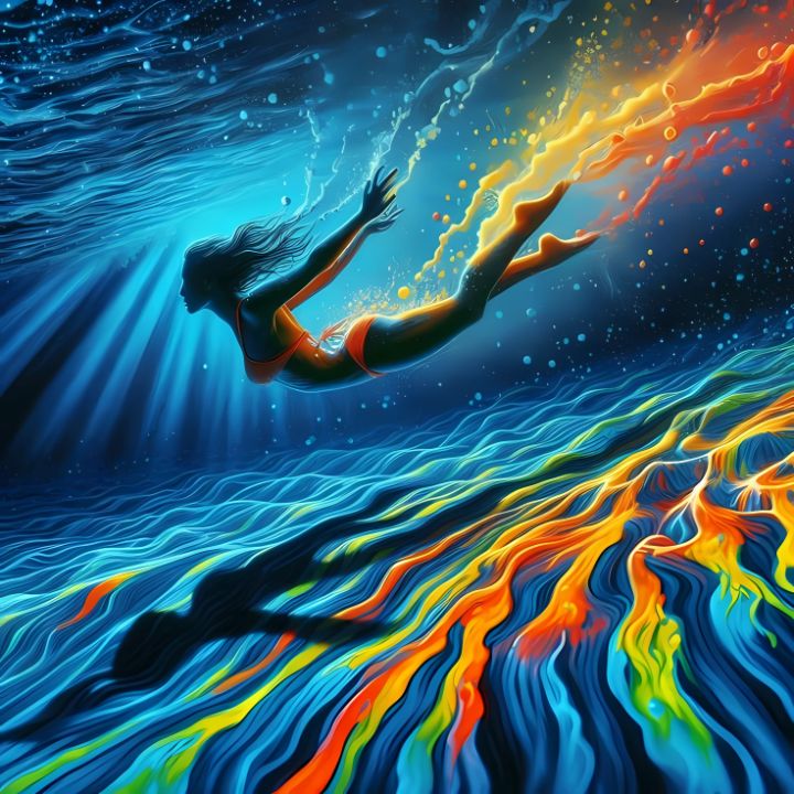 Dive into the Cosmic Vortex - Art Angle - Digital Art & AI, Fantasy ...