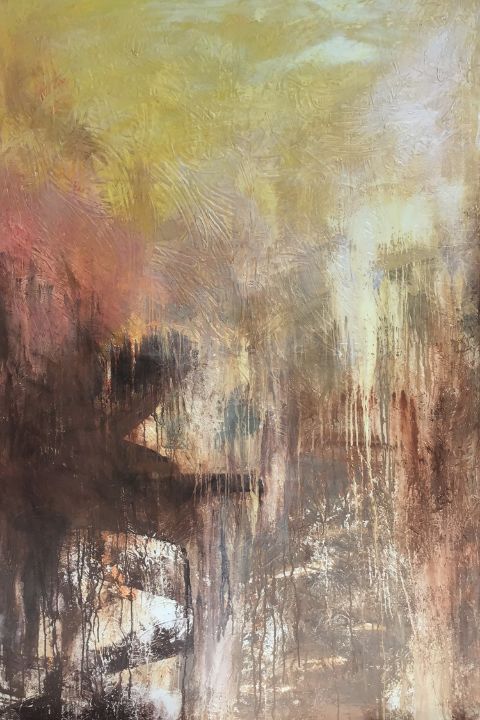 Sandstorm - Lynne Godina-Orme | Australian abstract artist - Paintings ...