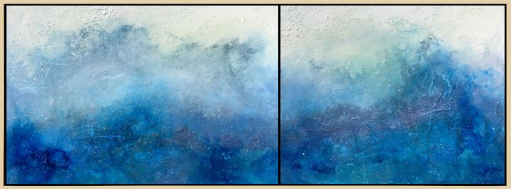 SOLD - Push And Pull - Lynne Godina-Orme | Australian abstract artist ...