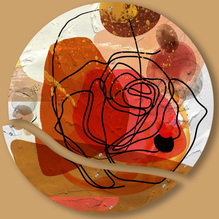 Puppet On A String - Diptych - Lynne Godina-Orme | Australian abstract ...