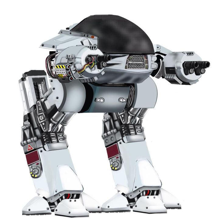 Unofficial ED-209 Digital Artwork - Luke Morgan - Paintings & Prints ...