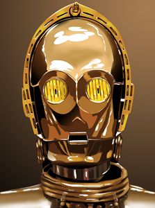 Unofficial C3P0 Digital Artwork - Luke Morgan - Paintings & Prints ...