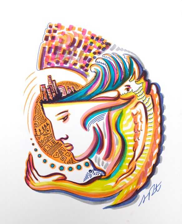 Armando Renteria Fine Art - Drawings & Illustration, Paintings & Prints