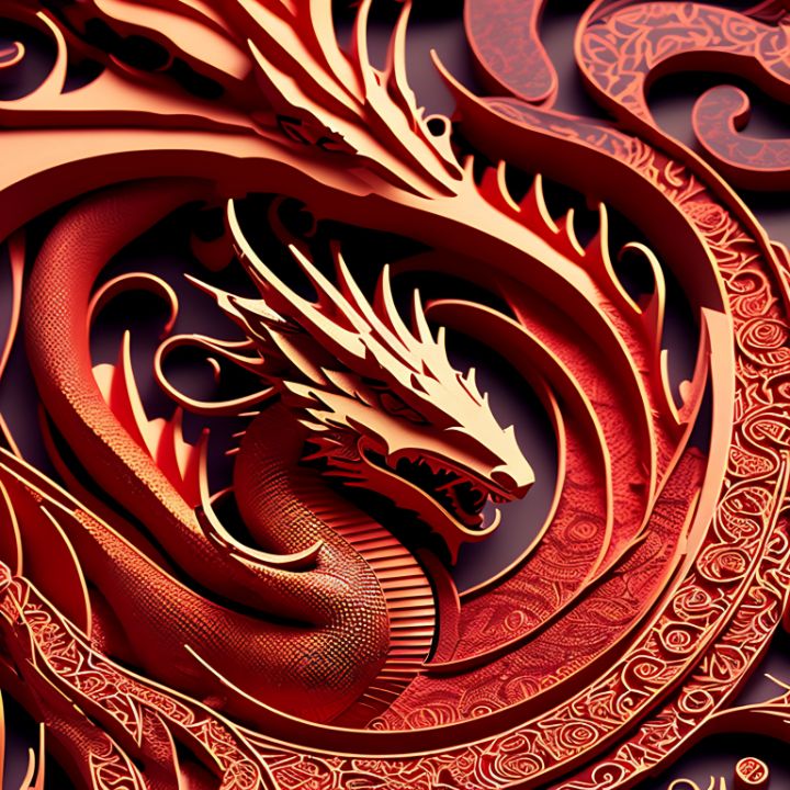 Lucky's Dragons 9 - Lucky's Art - Digital Art, Fantasy & Mythology ...