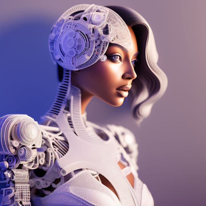 Astrid the ether being 15 - Lucky's Art - Digital Art, Fantasy ...