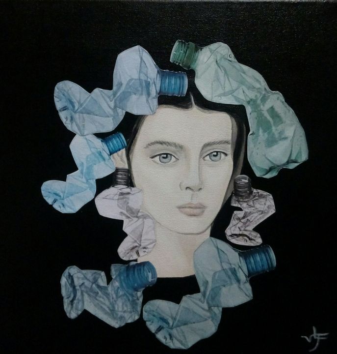 Plastic is killing nature - Lanna Contemporary - Paintings & Prints ...