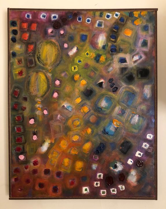 Balloon - Lanna Contemporary - Paintings & Prints, Abstract, Irregular ...