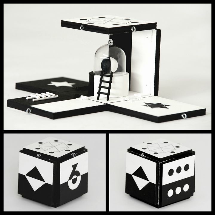 "6" - Lanna Contemporary - Sculptures & Carvings, Abstract, Geometric ...