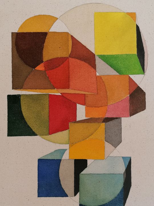 Composition 080519 - Lanna Contemporary - Paintings & Prints, Abstract ...