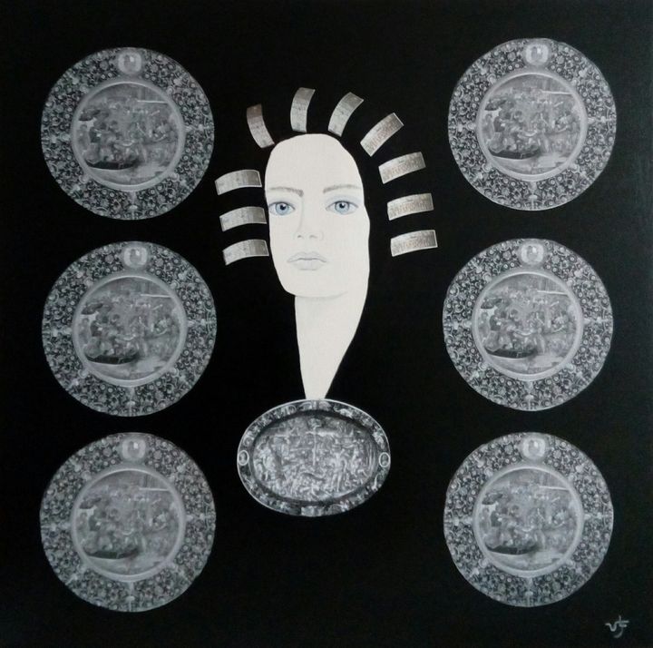 The High Priestess - Lanna Contemporary - Paintings & Prints, People ...