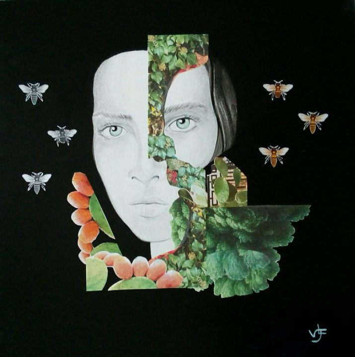 Bees will save the world - Lanna Contemporary - Paintings & Prints ...