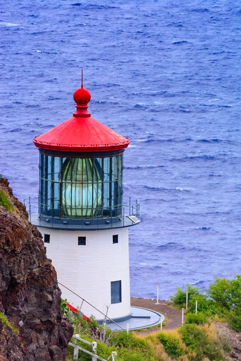 Makapu‘u Point Lighthouse, Vertical - Jarrett Art - Photography ...