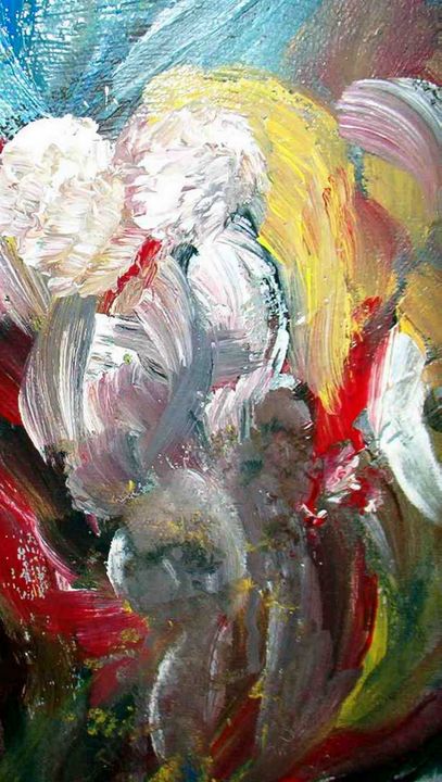 Dancers - DocH - Paintings & Prints, Abstract, Movement - ArtPal