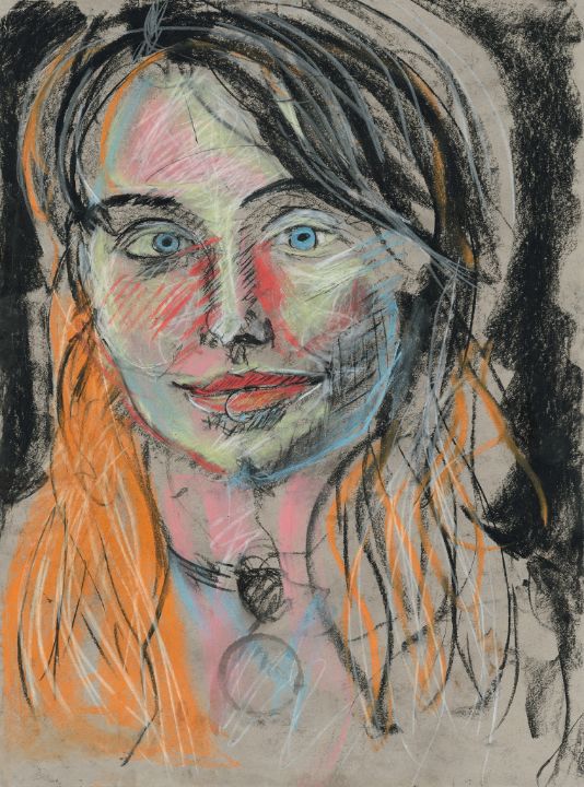 "Ocean's Daughter Charcoal" - Rob Lilly Fine Art - Drawings ...