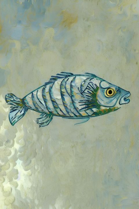 The fish from ‘The Sword & The Stone - Chad Ward - Digital Art & AI ...