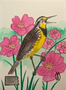 West Virginia state bird and flower - Matt Starr Fine Art - Paintings ...