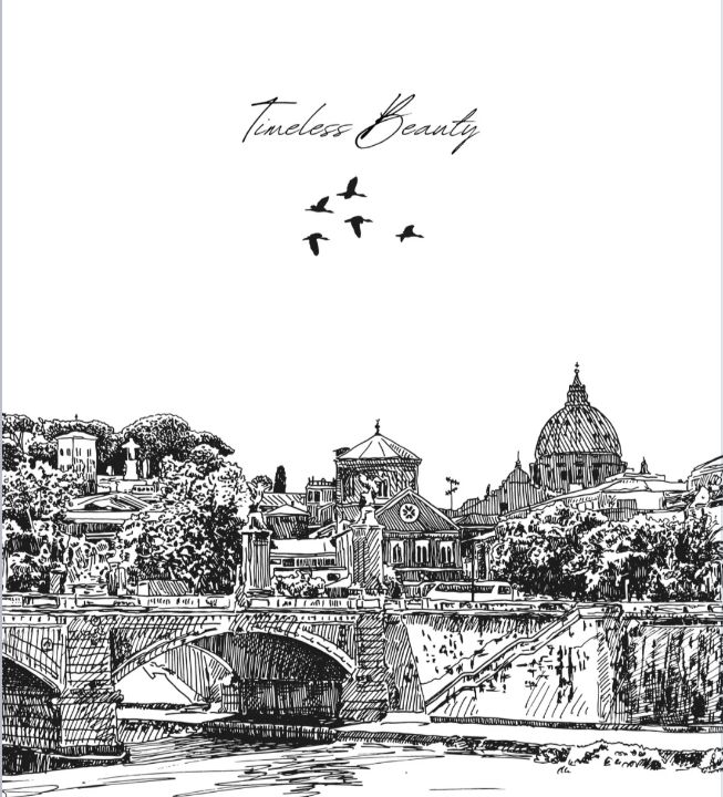 Sabane scape - Sabane - Drawings & Illustration, Buildings ...