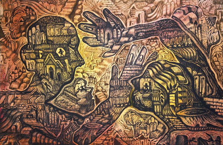 Lives complexity - Drawings & Illustration, Paintings & Prints