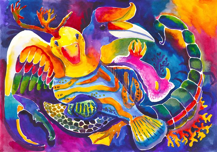 Complexity 4 - Lives complexity - Paintings & Prints, Animals, Birds ...