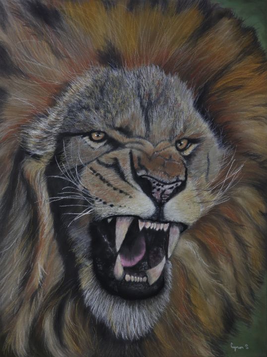Lion Roar Painting