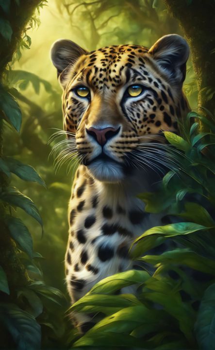 LEOPARD ai or digital - DREAMZ-ART - Digital Art & AI, Animals, Birds ...
