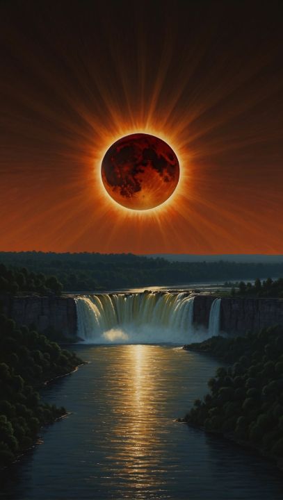 SOLAR ECLIPSE THE BIG EVENT 102 ai - DREAMZ-ART - Digital Art & AI ...