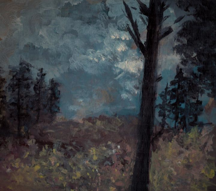 Skies and Strokes - Leedy Corbin - Paintings & Prints, Abstract, Color ...