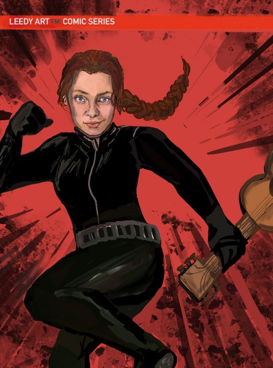 To Comics - Leedy Corbin - Paintings & Prints, Abstract, Color - ArtPal