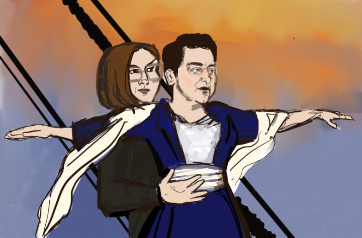 Titanic… but not - Leedy Corbin - Paintings & Prints, Abstract ...