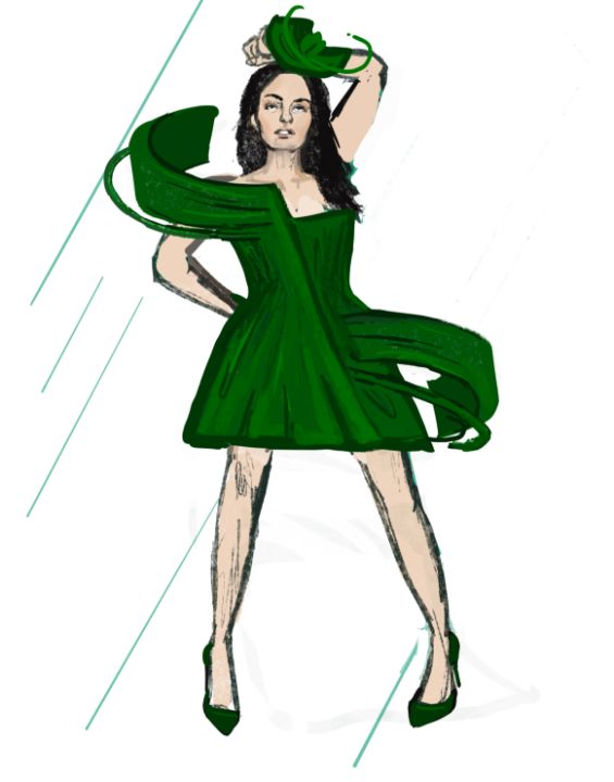 Green stiff build - Leedy Corbin - Digital Art & AI, Abstract ...