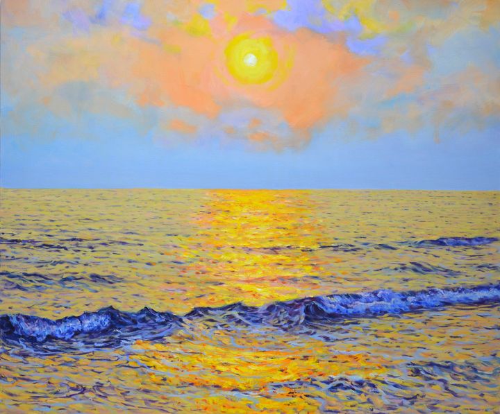Golden sunset - Arts Bound - Paintings & Prints, Landscapes & Nature ...