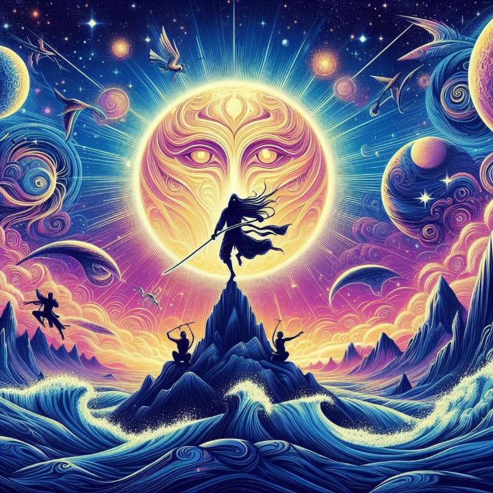 SUN AND SHADOW SWORDSMAN - kenny richards - Digital Art & AI, Fantasy ...